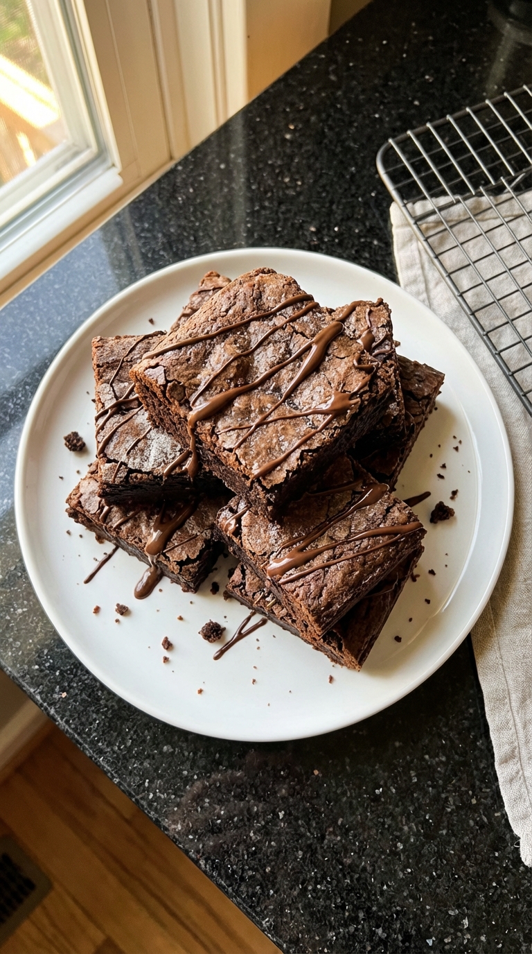 Sponge Cake Sourdough Brownies - Quickbitehub